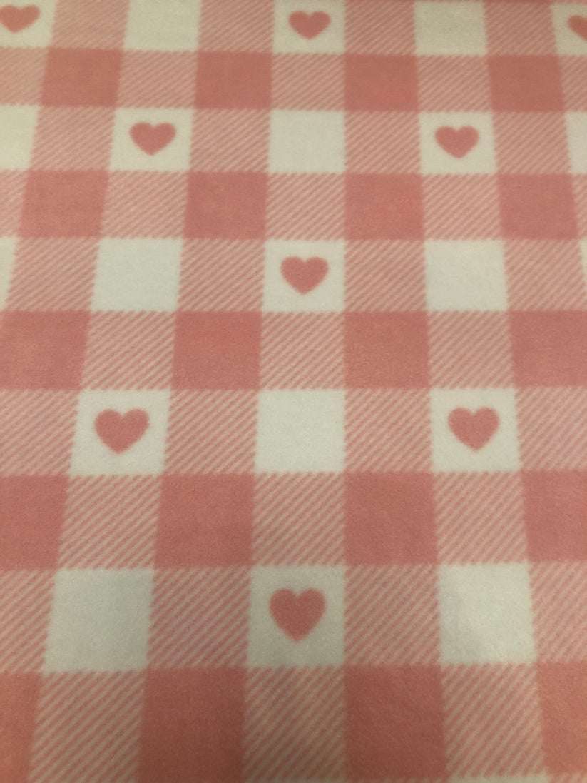 Chequered pink hearts – JPS PETS